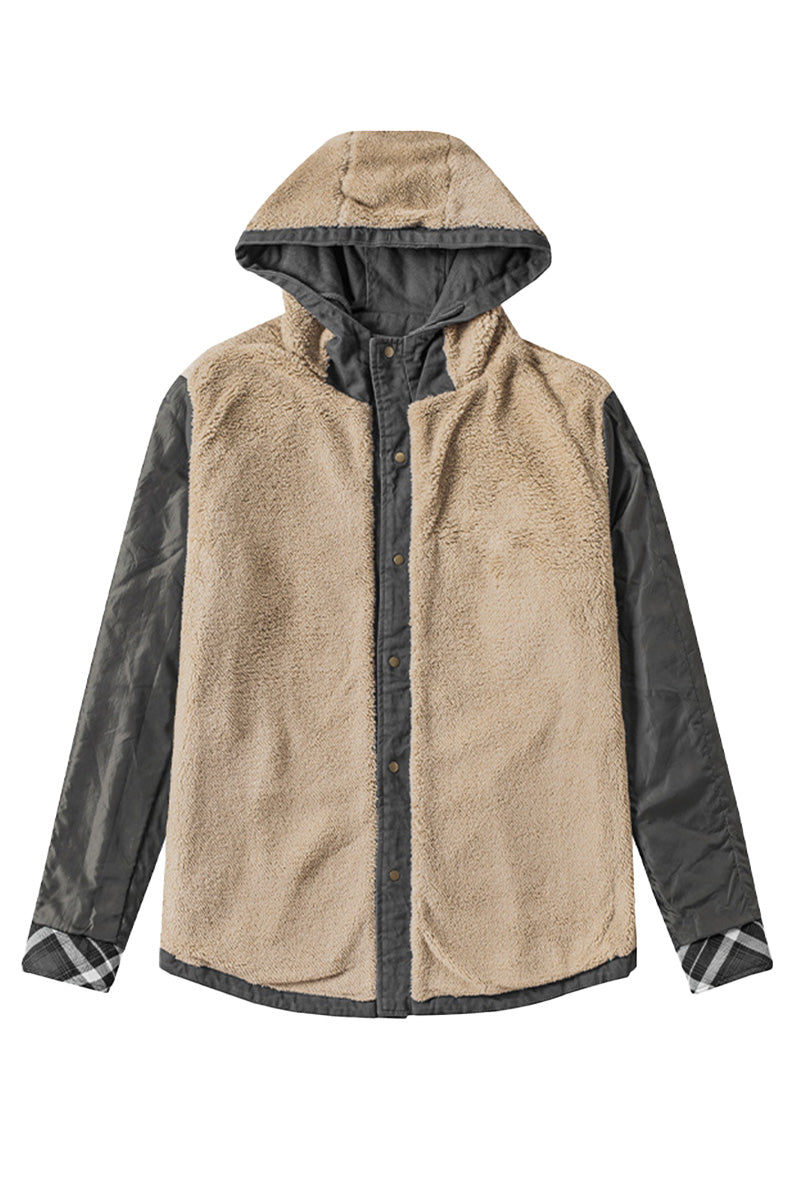 Sherpa-lined Cotton 2-in-1 Jacket - Marcus Store