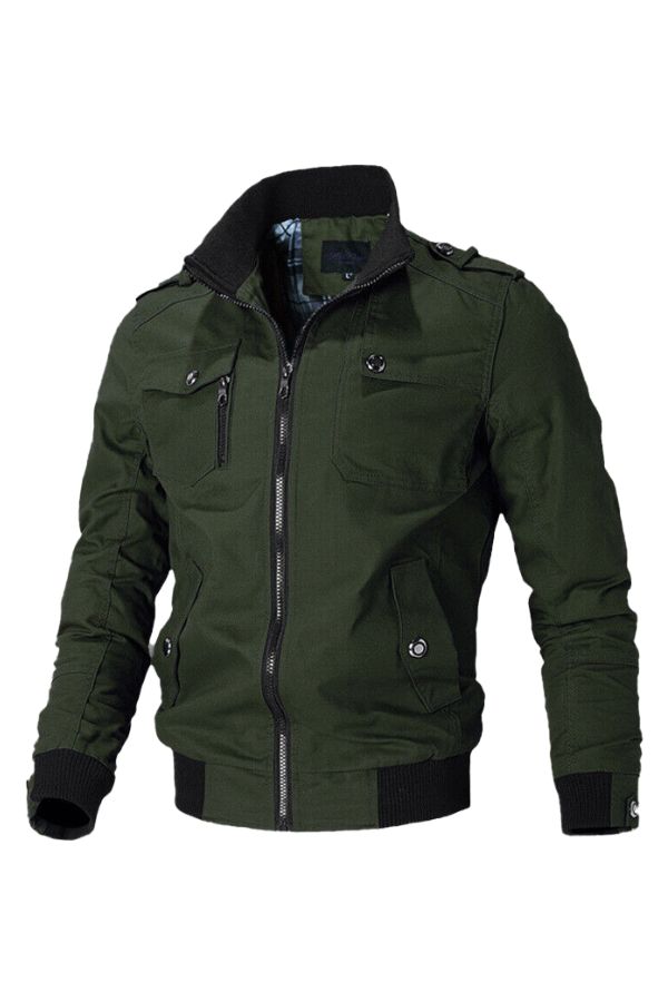 Heritage Commando Military Bomber Jacket - Marcus Store