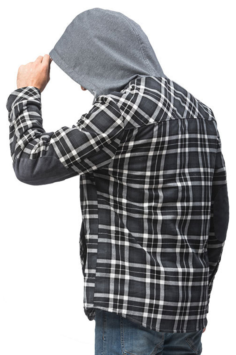 Mighty Man Hooded Flannel Jacket - Marcus Store